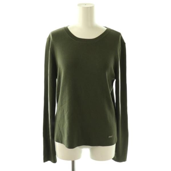 フォクシー ブティック FOXEY BOUTIQUE 39117 クルーネック セーター ニット 長袖 40 カーキ /HK ■OS レディース【ブランド】フォクシー ブティック FOXEY BOUTIQUE【表記サイズ】40【実寸サイズ】...