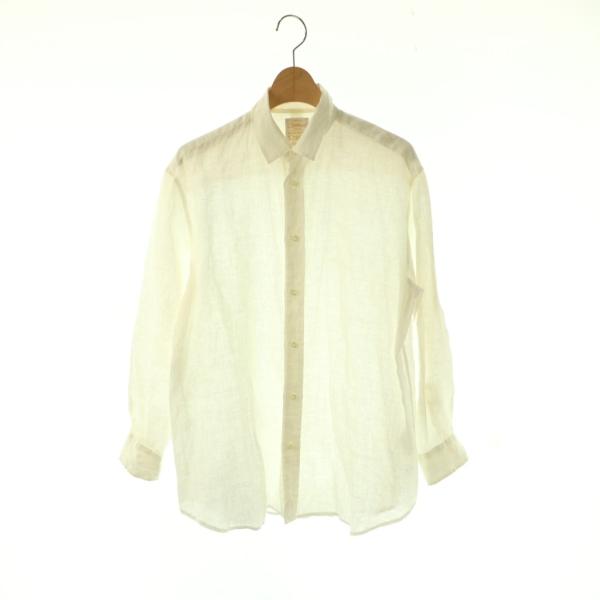 ジャーナルスタンダードレサージュ journal standard L'essage AlBini社 リネンシャツ ブラウス F ホワイト アイボリー /OK ■OS レディース【ブランド】ジャーナルスタンダードレサージュ journal ...