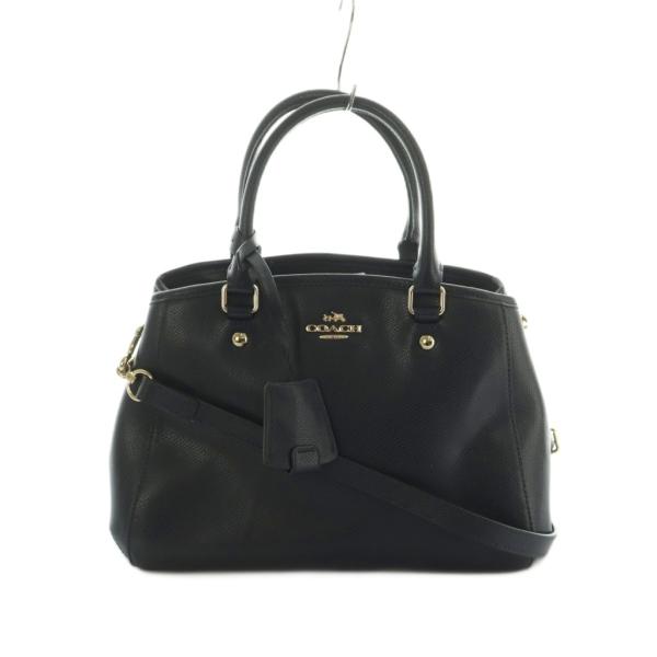 コーチ COACH 2WAY ハンドバッグ ショルダーバッグ レザー 紺 F34835 /MI ■OS レディース【ブランド】コーチ COACH【表記サイズ】表記なし【実寸サイズ】持ち手の長さ：31cm　ヨコ：28cm　タテ：19cm　マチ...