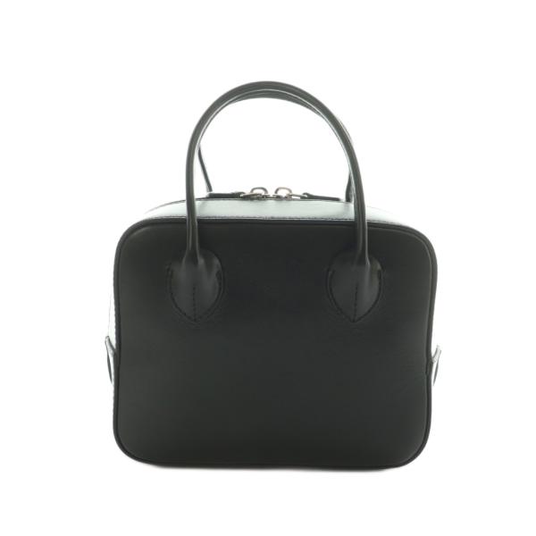 メゾンカナウ MAISON CANAU ボックスボストンバッグ ハンドバッグ レザー 黒 /MI ■OS ■SH レディース【表記サイズ】表記なし【実寸サイズ】持ち手の長さ：25.5cm　ヨコ：20.5cm　タテ：16cm　マチ：9cm　シ...