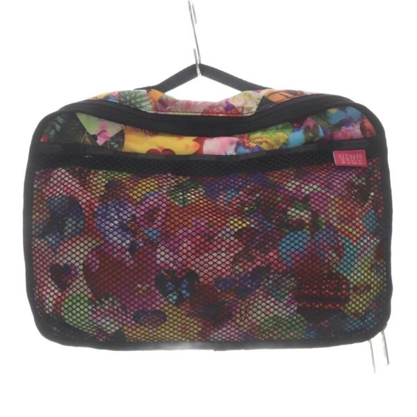 レスポートサック LesportSAC 蜷川実花 NINA DIGI クラッチバッグ ハンドバッグ 黒 ブラック ピンク /SR レディース【ブランド】レスポートサック LesportSAC【表記サイズ】実寸サイズをご参照ください。【実寸サ...