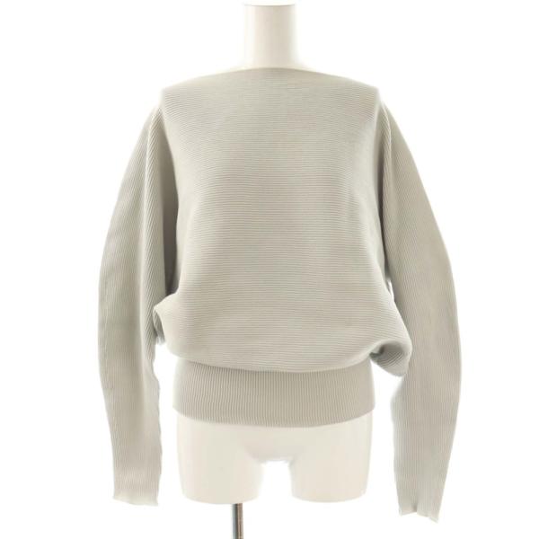 シーエフシーエル CFCL CF002KN041 POTTERY TOP ドルマン ニット カットソー 長袖 F グレー /HK ■OS レディース【ブランド】シーエフシーエル CFCL【表記サイズ】F【実寸サイズ】身幅：73cm　着丈：6...
