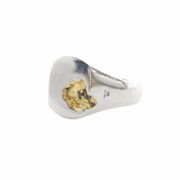 トムウッド TOMWOOD Mined Ring Large Black Diamond リング 指輪 925 15号 シルバー /SR ■AD メンズ【ブランド】トムウッド TOMWOOD【実寸サイズ】号数：15号　　【素材】925【色】...