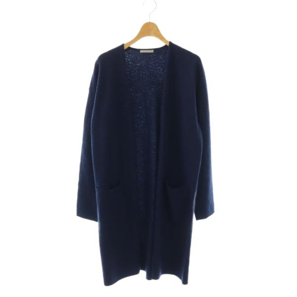 セオリーリュクス theory luxe ASTRO BOIL HETTY P ロングカーディガン ニット 038 ネイビー /ES ■OS レディース【ブランド】セオリーリュクス theory luxe【表記サイズ】038【実寸サイズ】肩...
