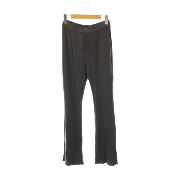 ドゥーズィエムクラス DEUXIEME CLASSE 24SS Viscose rib パンツ フレア リブ グレー /HK ■OS レディース【ブランド】ドゥーズィエムクラス DEUXIEME CLASSE【表記サイズ】サイズ表記なし【実...