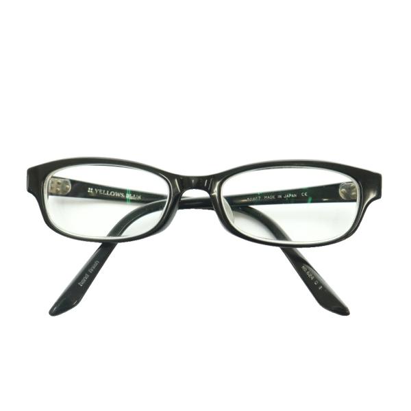イエローズプラス YELLOWS PLUS プラットフォーム眼鏡 メガネ 度入り 51□17 黒 ブラック /SS ■OS メンズ レディース【ブランド】イエローズプラス YELLOWS PLUS【表記サイズ】51□17【実寸サイズ】レンズ...