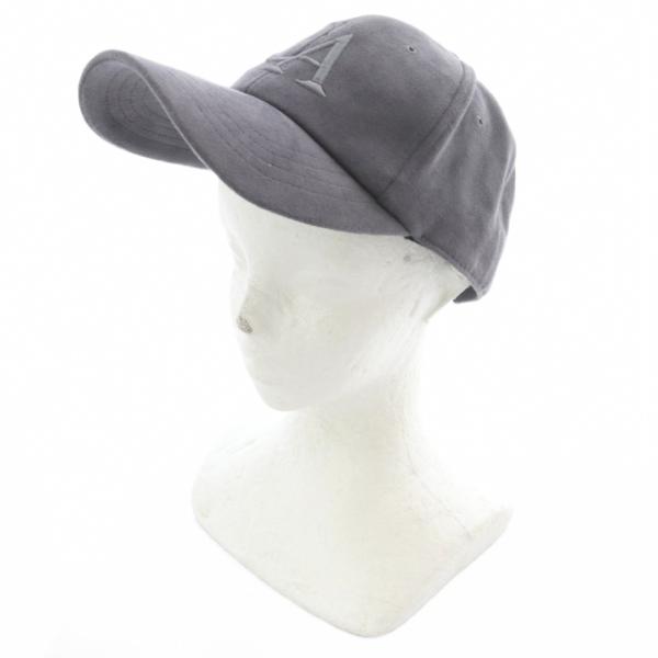 グッドグリーフ GOOD GRIEF state name cap キャップ 帽子 F グレー /SR レディース【表記サイズ】F【実寸サイズ】つば：7cm　頭周り：58cm　　【素材】ポリエステル【色】グレー【状態】表面に擦り傷や白色の汚...