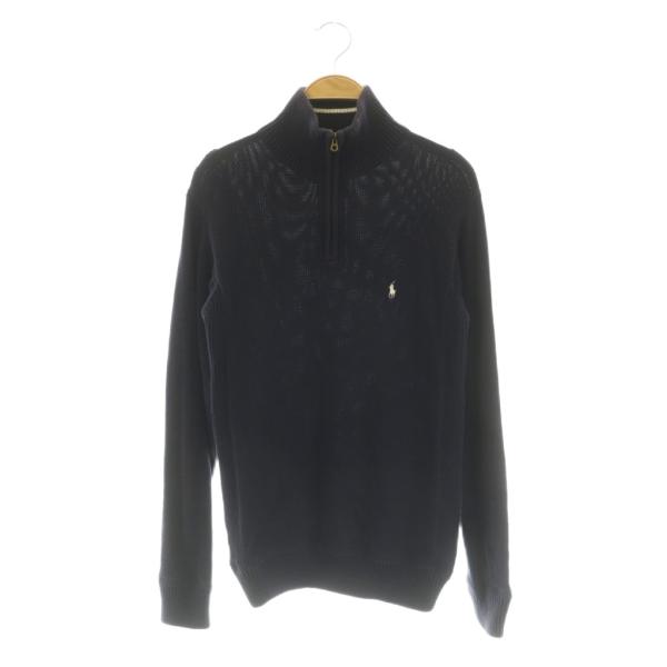 ポロ バイ ラルフローレン Polo by Ralph Lauren キッズ ハーフジップニット セーター 長袖 160 ネイビー /MY ■OS キッズ【ブランド】ポロ バイ ラルフローレン Polo by Ralph Lauren【表記...