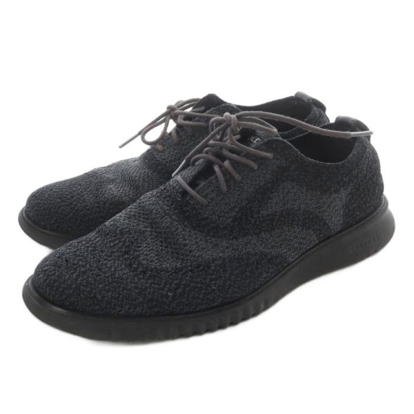 コールハーン COLE HAAN 2 ZEROGRAND Stitchlite Oxford シューズ スニーカー 8M グレー /SR ■AD メンズ【ブランド】コールハーン COLE HAAN【表記サイズ】8M【実寸サイズ】最大幅：11...