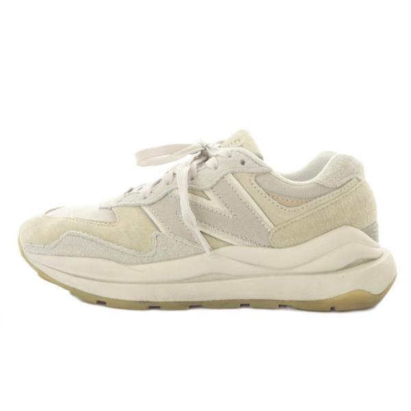 ニューバランス NEW BALANCE M5740UP スニーカー LAppartement取り扱い 切替 23.5cm グレー ベージュ /SR  レディース【ブランド】ニューバランス NEW BALANCE【表記サイズ】23.5cm【実...