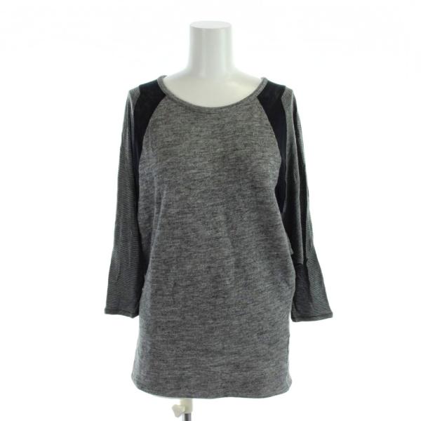 ゴーサンゴーイチファム 5351 POUR LES FEMMES 五分袖 カットソー グレー ラウンドネック ラグランスリーブ /AB ■OS レディース【ブランド】ゴーサンゴーイチファム 5351 POUR LES FEMMES【表記サイ...