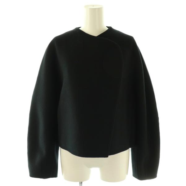 ルルウィルビー Loulou Willoughby 24AW シャルムビーバーリバージャケット ノーカラー 2 ブラック /CX ■OS レディース【ブランド】ルルウィルビー Loulou Willoughby【表記サイズ】2【実寸サイズ】...