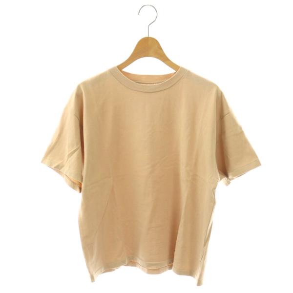 オーラリー AURALEE A9ST03GT LUSTER PLATING TEE 半袖Tシャツ カットソー 0 ベージュ /ES ■OS レディース【ブランド】オーラリー AURALEE【表記サイズ】0【実寸サイズ】肩幅：49cm　身幅：...