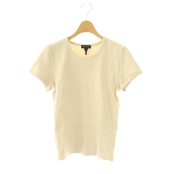 マークジェイコブス MARC JACOBS 24年 GRUNGE SHRUNKEN TEE Tシャツ リブカットソー M ベージュ /CX ■OS レディース【ブランド】マークジェイコブス MARC JACOBS【表記サイズ】M【実寸サイズ...