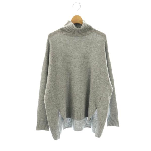 アドーア ADORE 24AW ウールカシミヤニット セーター 長袖 38 グレー 531-4270129 /NR ■OS レディース【ブランド】アドーア ADORE【表記サイズ】38【実寸サイズ】肩幅：51cm　身幅：58cm　着丈：63...