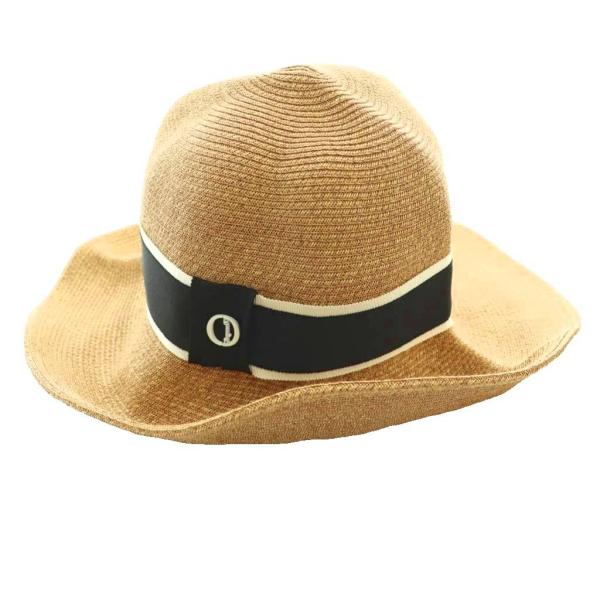 シャポードオー Chapeau d' O ペーパーブレード キャペリン PaperBraid Capeline ハット 麦わら帽子 ベージュ /SS ■OS ■SH【実寸サイズ】つば：約11cm　頭周り：約48cm　　【素材】本体 分類外繊...