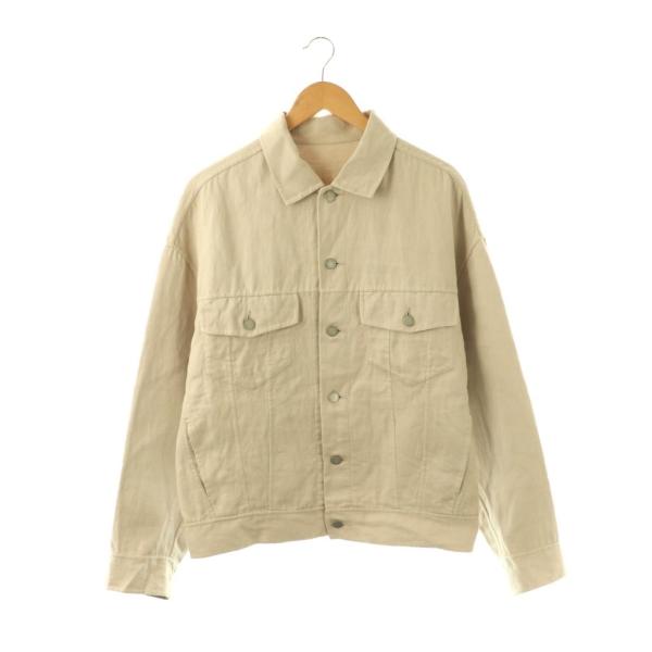 ハーヴェルスタジオ HAVEL studio RIVER 3RD JACKET ジャケット アウター ブルゾン 36 ベージュ /NR ■OS ■SH レディース【表記サイズ】36【実寸サイズ】肩幅：53cm　身幅：52.5cm　着丈：62...