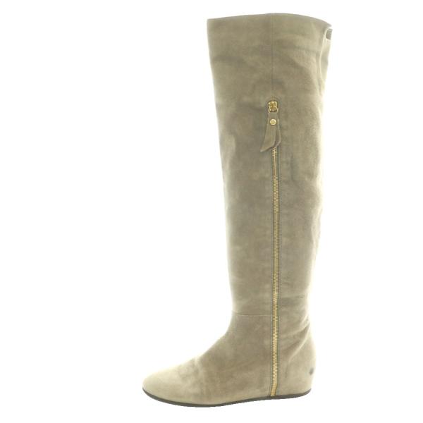 スチュアートワイツマン STUART WEITZMAN ニーハイブーツ ロング スエード 7.5 モカ /SS ■OS レディース【ブランド】スチュアートワイツマン STUART WEITZMAN【表記サイズ】7.5(24cm)【実寸サイズ...