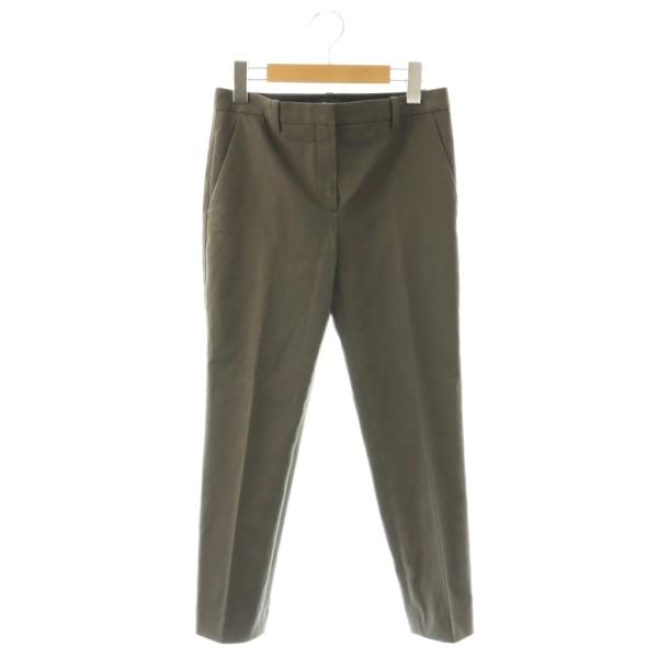 セオリー Theory STRETCH CANVAS TREECA 4 J パンツ スリムパンツ 00 グレー /DF ■OS レディース【ブランド】セオリー Theory【表記サイズ】00【実寸サイズ】ウエスト：70cm　もも幅：24.5...