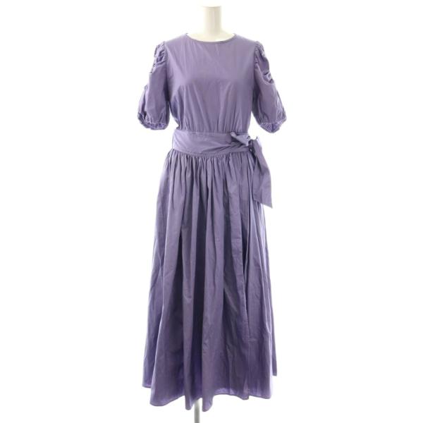 アメリヴィンテージ Ameri VINTAGE DONUTS SLEEVE DRESS ワンピース ロング 半袖 M パープル /HK ■OS レディース【ブランド】アメリヴィンテージ Ameri VINTAGE【表記サイズ】M【実寸サイズ...