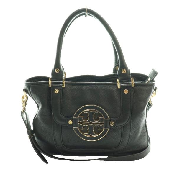トリーバーチ TORY BURCH アマンダ Amanda ホーボーバッグ 2WAY ハンド ショルダー レザー 黒 ブラック /SS ■OS レディース【ブランド】トリーバーチ TORY BURCH【実寸サイズ】持ち手の長さ：約37.5c...