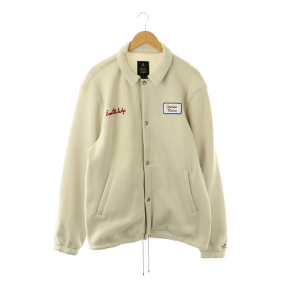 ナイキ NIKE × UNION LA COACHES JACKET コーチジャケット シャツブルゾン L  オフホワイト /DF ■OS メンズ【ブランド】ナイキ NIKE【表記サイズ】L【実寸サイズ】肩幅：52cm　身幅：61cm　着丈...