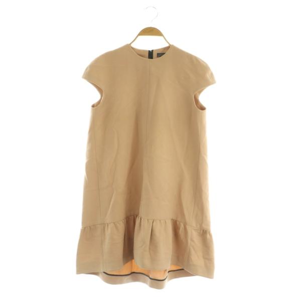 ヨーコチャン YOKO CHAN フレンチスリーブ ワンピース ミニ ストレッチ 38 ピンク /MY ■OS レディース【ブランド】ヨーコチャン YOKO CHAN【表記サイズ】38【実寸サイズ】身幅：45cm　着丈：87cm　ゆき丈：2...