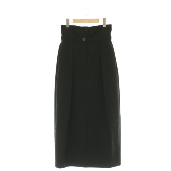 デレス deres first step skirt スカート ロング タイト タック 1 ブラック /HK ■OS レディース【表記サイズ】1【実寸サイズ】ウエスト：74cm　ヒップ：81cm　スカート丈：98.5cm　　【素材】表地：ポ...