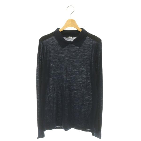 センソユニコ Senso unico &amp;.E YCIA ウール混 トップス カットソー 長袖 40 紺 ネイビー /HS ■OS レディース【ブランド】センソユニコ Senso unico【表記サイズ】40【実寸サイズ】肩幅：37c...