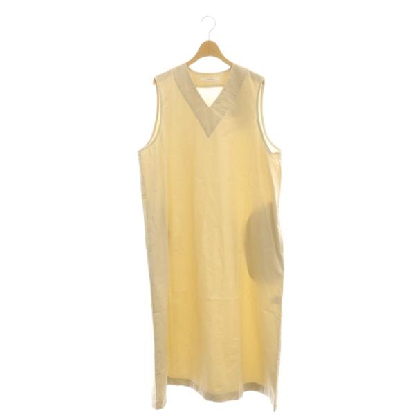 ラボレイトリー LABORATORY LA316 TRAVAIL NO SLEEVE ONE PIECE ワンピース ノースリーブ F ベージュ /ES ■OS ■SH レディース【表記サイズ】F【実寸サイズ】身幅：60cm　着丈：118c...