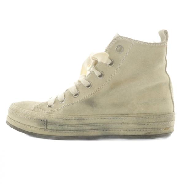 アンドゥムルメステール ANN DEMEULEMEESTER Dirty Suede High-Top Sneakers スニーカー 35 ベージュ /SR レディース【ブランド】アンドゥムルメステール ANN DEMEULEMEESTER...