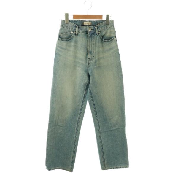 ヤヌーク YANUK Trick Really Light ボーイズストレート デニム パンツ LEA デニム 25 ブルー /HK ■OS レディース【ブランド】ヤヌーク YANUK【表記サイズ】25【実寸サイズ】ウエスト：65cm　もも...