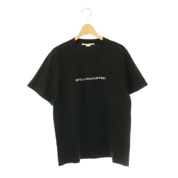 ステラマッカートニー STELLA McCARTNEY ロゴ Tシャツ カットソー 半袖 XS ブラック ホワイト /ES ■OS レディース【ブランド】ステラマッカートニー STELLA McCARTNEY【表記サイズ】XS【実寸サイズ】...