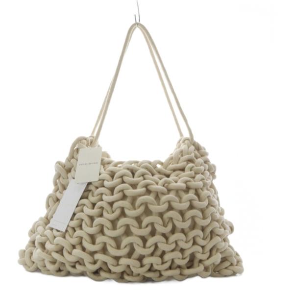未使用品 フレームワーク Framework アリエニーナ ショルダーナワBAG バッグ ホワイト /YO36 レディース【ブランド】フレームワーク Framework【実寸サイズ】持ち手の長さ：-cm　ヨコ：49cm　タテ：29cm　マチ...