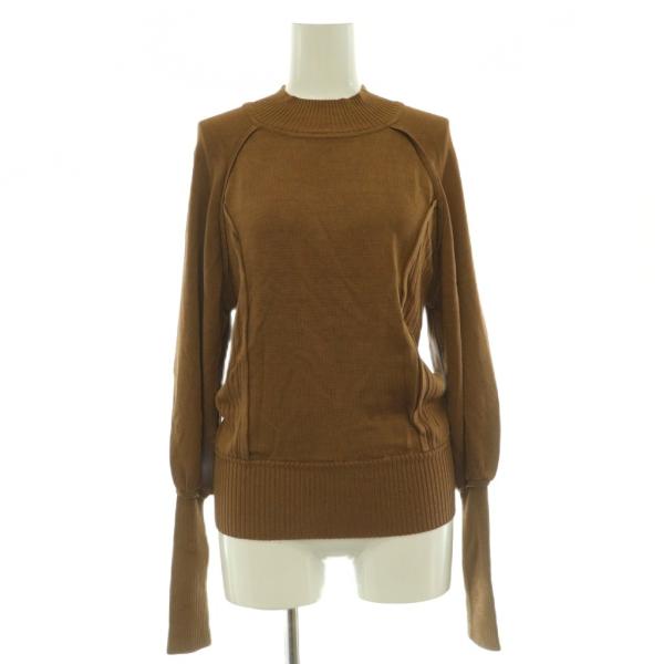 アメリヴィンテージ Ameri VINTAGE SWITCHING RIB KNIT TOP スイッチングリブニットトップ セーター F 茶 ブラウン 長袖 モックネック【ブランド】アメリヴィンテージ Ameri VINTAGE【表記サイズ...