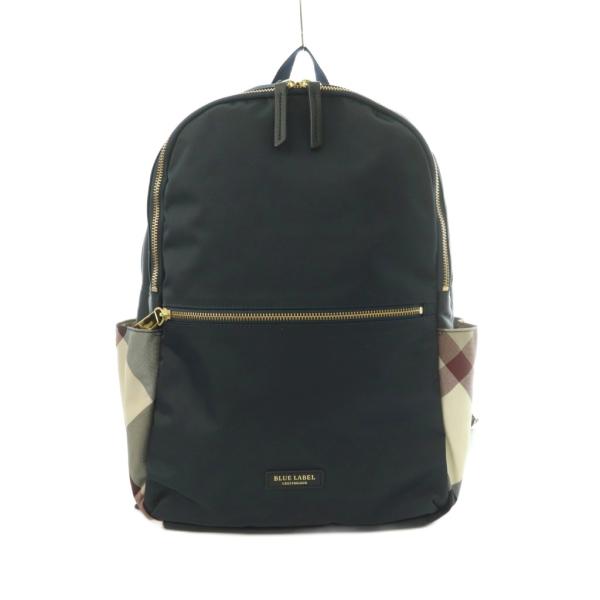 ブルーレーベルクレストブリッジ BLUE LABEL CRESTBRIDGE リュックサック バックパック チェック柄切替 紺 /MI ■OS レディース【ブランド】ブルーレーベルクレストブリッジ BLUE LABEL CRESTBRIDG...