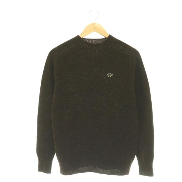 サイ ベーシックス SCYE BASICS Shetland Wool Crew Neck Sweater セーター ニット 長袖 38 ダークブラウン /HK ■OS レディース【ブランド】サイ ベーシックス SCYE BASICS【表記...