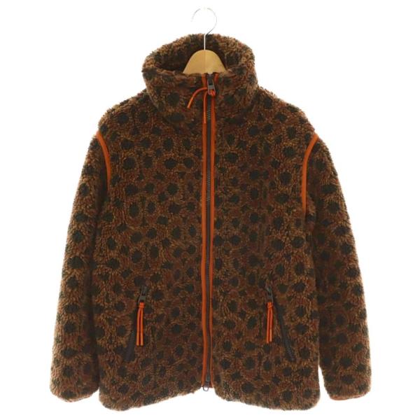 コーチ COACH C6546 シグネチャー シェルパジャケット ボア XS 茶 ブラウン /SY ■OS メンズ【ブランド】コーチ COACH【表記サイズ】XS【実寸サイズ】肩幅：44cm　身幅：51.5cm　着丈：62.5cm　袖丈：5...