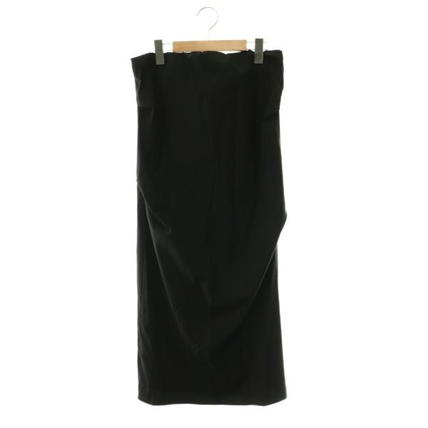 未使用品 オーディナリージョイ ORDINARY JOY LAppartement取り扱い 24SS Tube Skirt スカート Iライン ロング ウール混 36 黒 ブラック /HS ■OS レディース【表記サイズ】36【実寸サイズ】...