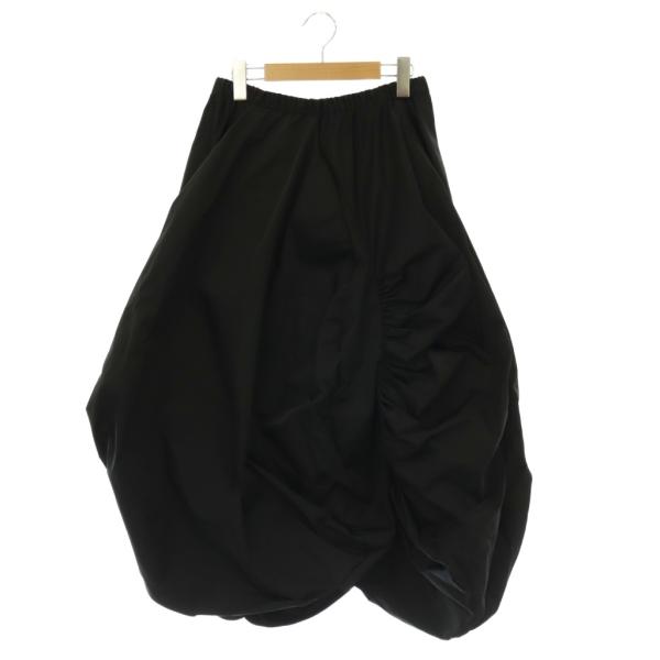 エンフォルド ENFOLD GATHER O SKIRT スカート フレア ロング 38 ブラック /CX ■OS レディース【ブランド】エンフォルド ENFOLD【表記サイズ】38【実寸サイズ】ウエスト：62cm　ヒップ：114cm　スカ...