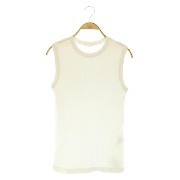 ミューズ ドゥーズィエム クラス MUSE de Deuxieme Classe 25SS dignity sleeveless プルオーバー ノースリーブカットソー リブ ホワイト【ブランド】ミューズ ドゥーズィエム クラス MUSE d...