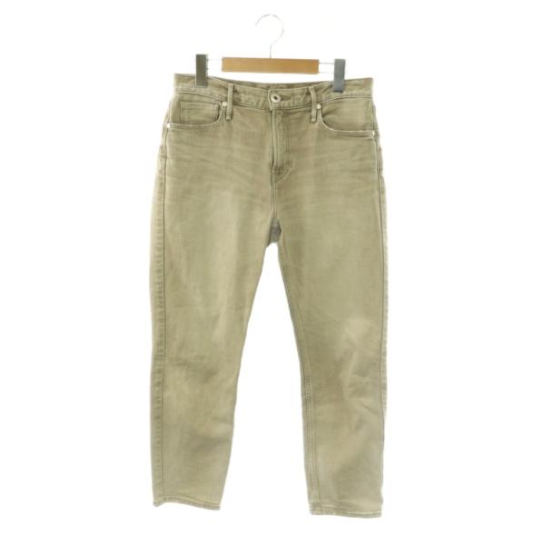 アッパーハイツ upper hights NINETY'S デニム ジーンズ パンツ クロップド丈 24 ライトグレージュ /MI ■OS レディース【ブランド】アッパーハイツ upper hights【表記サイズ】24【実寸サイズ】ウエス...