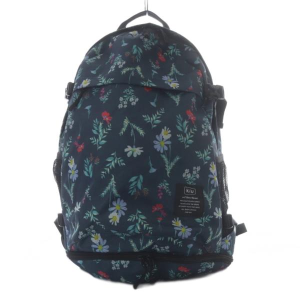 キウ KiU Bleu Bleuet バッグ リュックサック バックパック フラワーモチーフ 撥水 グリーン /YO24 メンズ レディース【ブランド】キウ KiU【実寸サイズ】持ち手の長さ：16cm　ヨコ：33cm　タテ：45cm　マチ：...