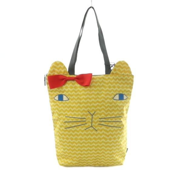 未使用品 レスポートサック LesportSAC × DONNA WILSON Cat Tote トートバッグ 黄色 /MI ■OS レディース【ブランド】レスポートサック LesportSAC【表記サイズ】表記なし【実寸サイズ】持ち手の長...
