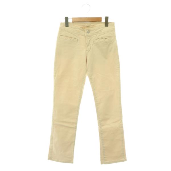 シマロン CIMARRON スキニーフレアパンツ ストレッチ 29 ライトベージュ /HK ■OS ■SH レディース【ブランド】シマロン CIMARRON【表記サイズ】29【実寸サイズ】ウエスト：66cm　もも幅：23.5cm　裾幅：19...