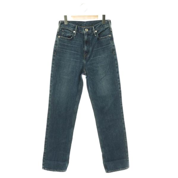 アッパーハイツ upper hights THE SHERRY デニムパンツ ジーンズ ダメージ加工 22 ブルー /HK ■OS レディース【ブランド】アッパーハイツ upper hights【表記サイズ】22【実寸サイズ】ウエスト：68...