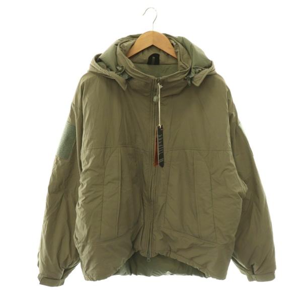 ワイパーインク WAIPER.inc 米軍 PCU LEVEL7 TYPE1 PRIMALOFT ミリタリージャケット 中綿 M カーキグレー /CX ■OS メンズ【表記サイズ】M【実寸サイズ】肩幅：56cm　身幅：62cm　着丈：72c...