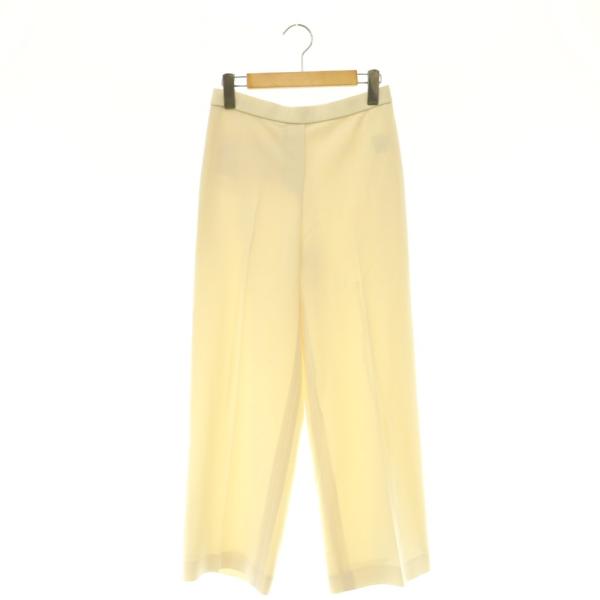 セオリー Theory 24SS ADMIRAL CREPE WIDE PULL ON L ワイドパンツ P オフホワイト /HK ■OS レディース【ブランド】セオリー Theory【表記サイズ】P【実寸サイズ】ウエスト：66cm　もも幅...