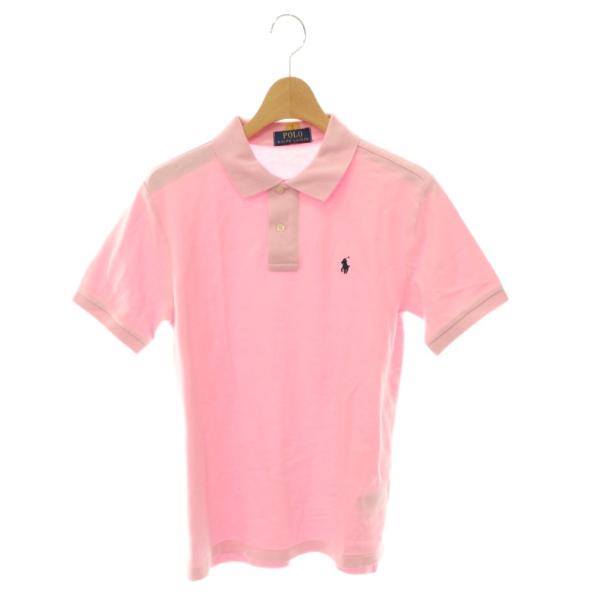 ポロ ラルフローレン POLO RALPH LAUREN ポロシャツ 半袖 ポニー刺繍 M 10-12 ピンク /DO ■OS キッズ【ブランド】ポロ ラルフローレン POLO RALPH LAUREN【表記サイズ】M 10-12【実寸サイ...