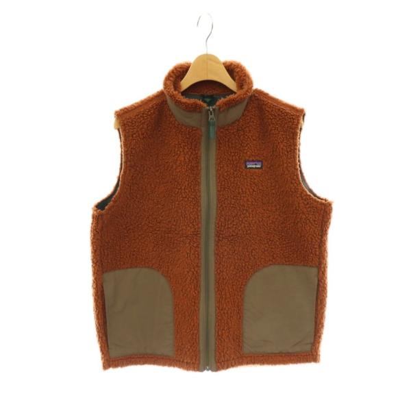 パタゴニア Patagonia レトロX ベスト ジップアップ ボア XXL 茶色 ブラウン 65619 /HS ■OS キッズ【ブランド】パタゴニア Patagonia【表記サイズ】XXL 16-18【実寸サイズ】身幅：52cm　着丈：5...